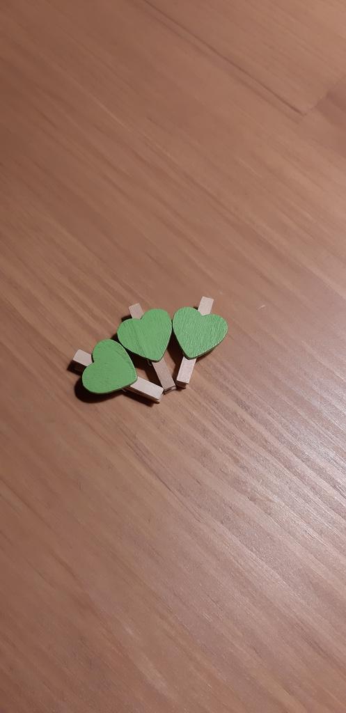 Heart Wooden Peg 10Pcs Mini Clips Photo Craft Wedding Party Decor ...