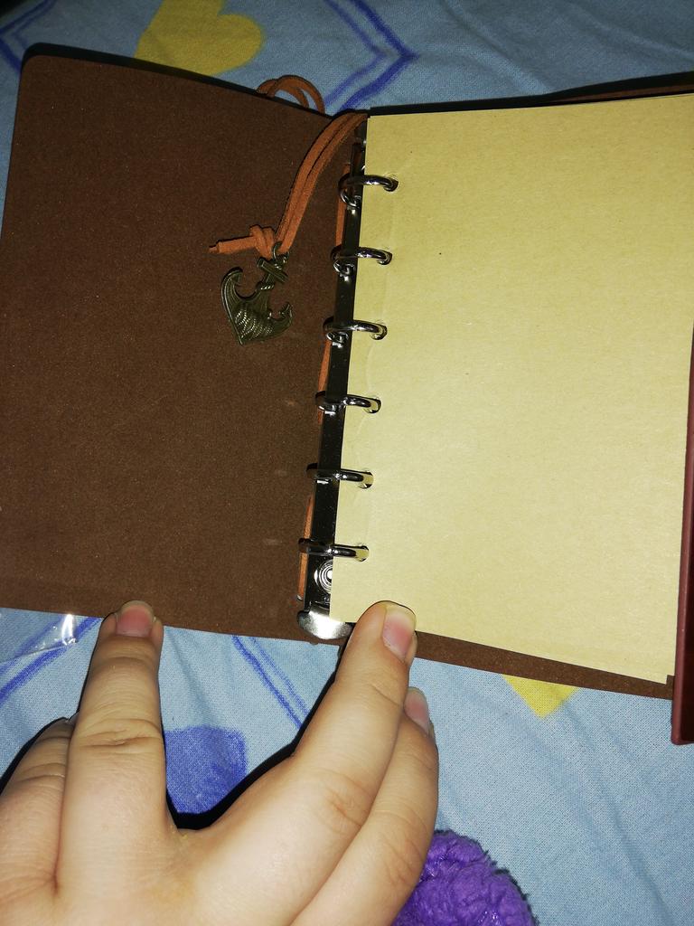 Fashion Personality Journal Spiral Ring Binder Diary Retro Book-buy at ...