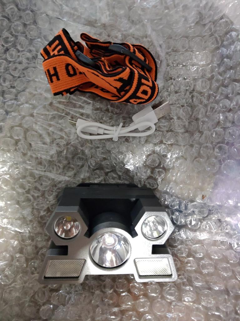 Buy LED Headlamp Strong Light Super Bright Head-Mounted Flashlight ...