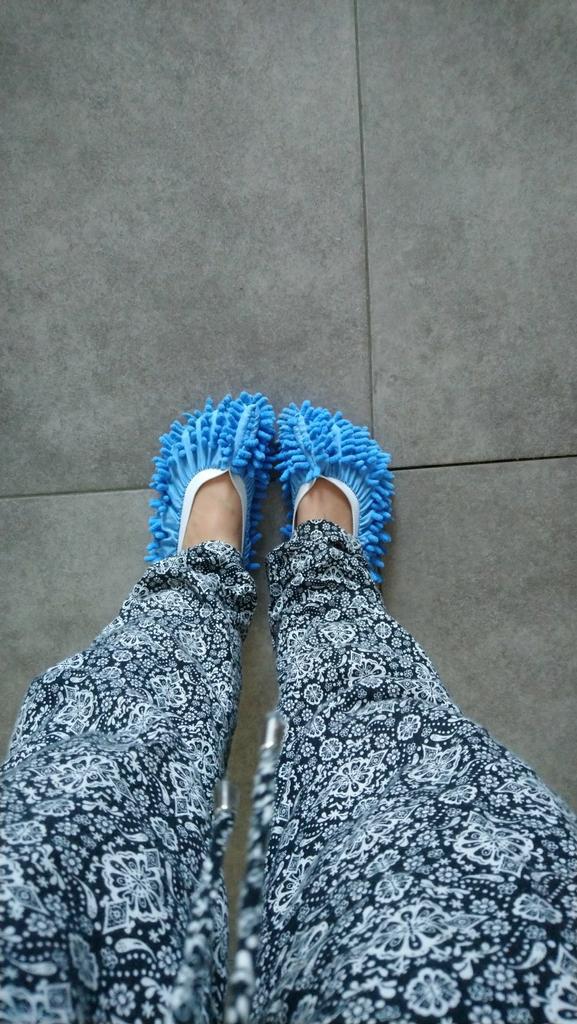 Cheap Dust Mop Slipper Lazy Dusting Cleaning Foot Sock Shoe Polishing ...