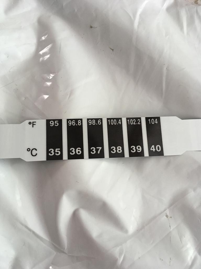 Cheap Hanyu Baby Child Forehead Temperature Test Paper Stickers Head ...