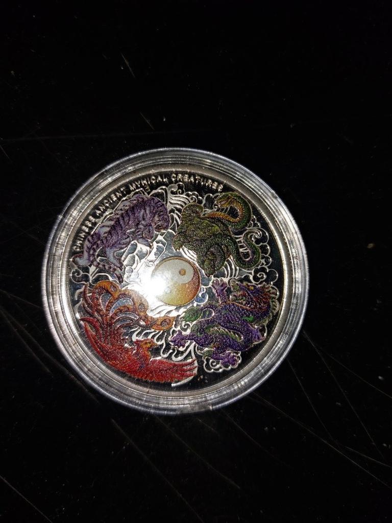 Chocolate Coins Chinese New Year Dragon & Phoenix Commemorative Coin ...