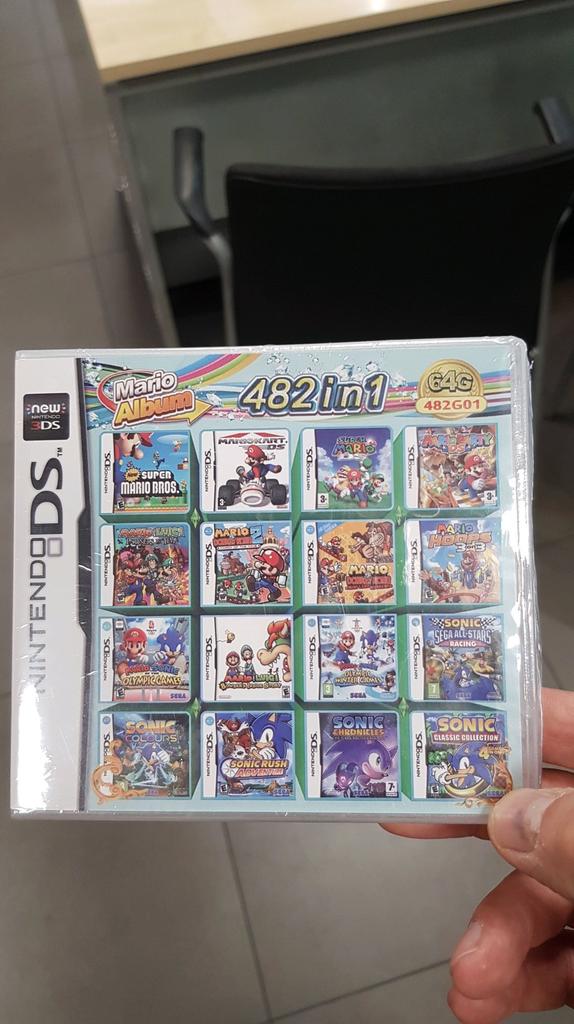 Buy Portable 208/468/482/486/488//500/502/520 In 1 Game Card Cartridge ...