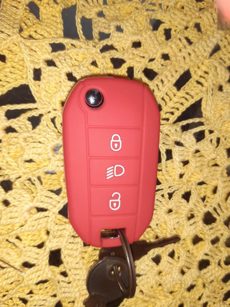 Silicone Remote Key Fob Cover Shell Protecteur de capot pour Peugeot ...