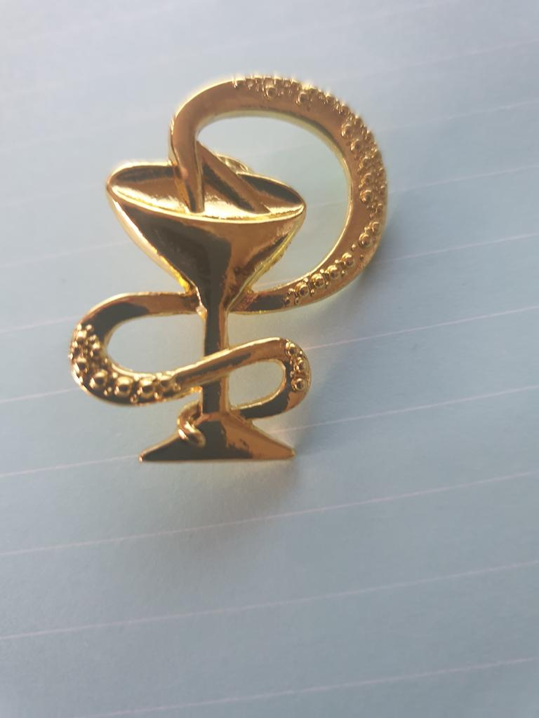 Buy Fashion Doctor Nurse Stethoscope Brooch Medical Symbol Pin Denim ...